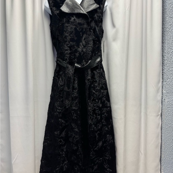 house of fluff | Dresses | House Of Fluff Faux Elegant Black Sleeveless ...